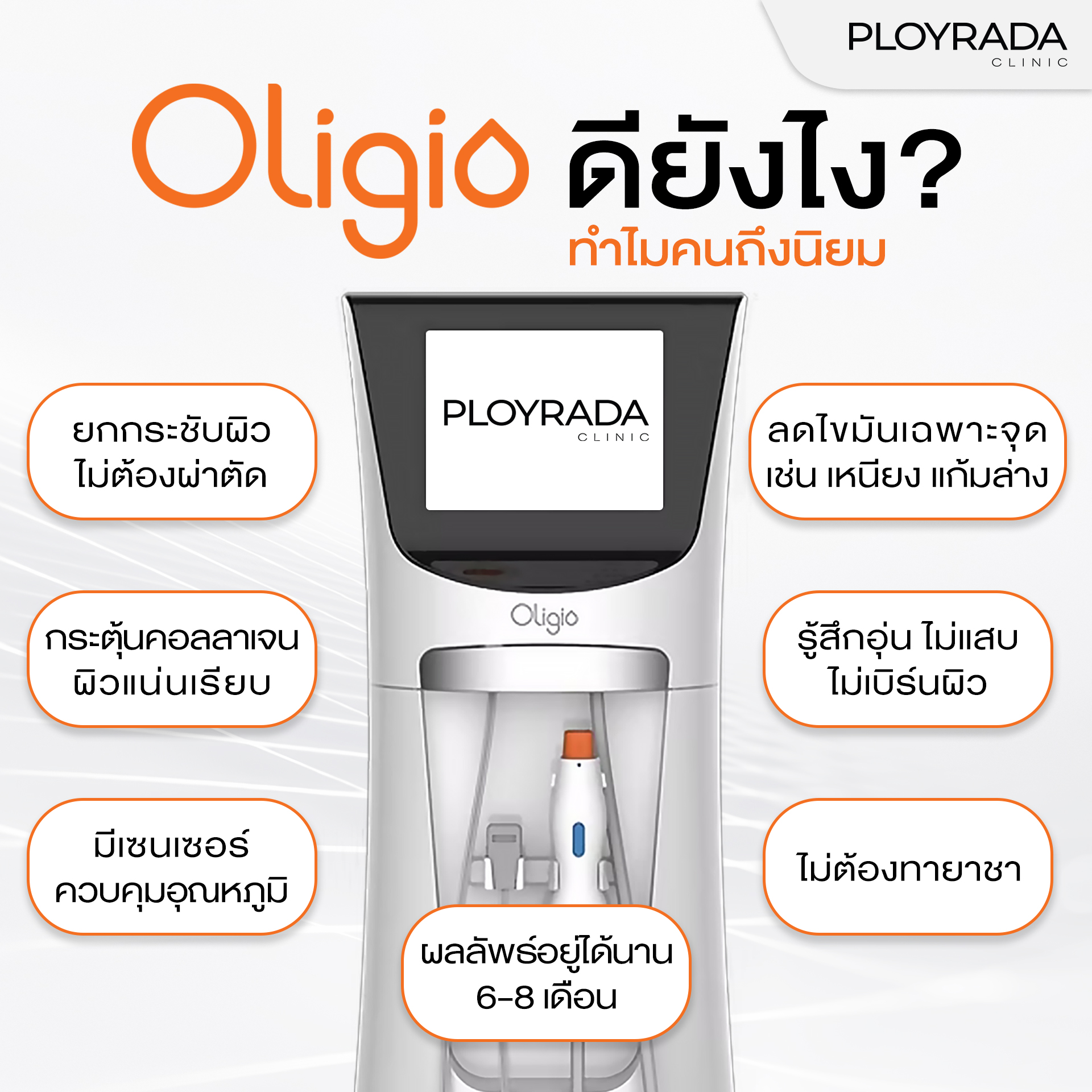 Oligio คืออะไร ยกกระชับผิวหน้าแบบไม่เจ็บตัว เหมาะกับใครบ้าง – Ployrada ...